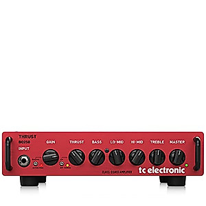 TC Electronic THRUST BQ250 250 Watt Portable Bass Head with Mosfet Preamp and Thrust Compressor