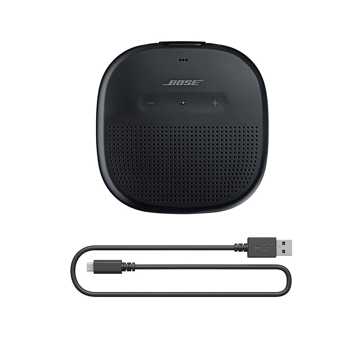Bose SoundLink Micro Bluetooth Speaker: Small Portable Waterproof Speaker with Microphone, Black