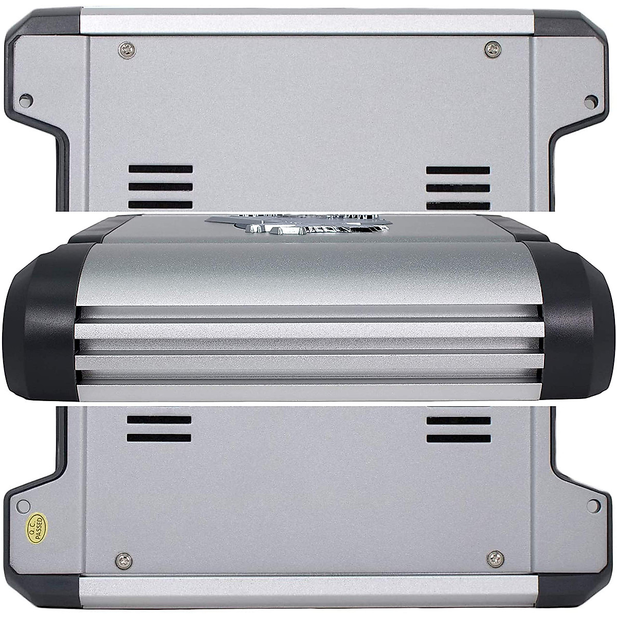 SoundXtreme Audio System ST1000.2 Stereo Car Amplifier - 2000 Watt Amp, 2/4 Ohm Stable, Class A/B, Mosfet Power Supply, Remote Subwoofer Control, Subwoofer Amplifier