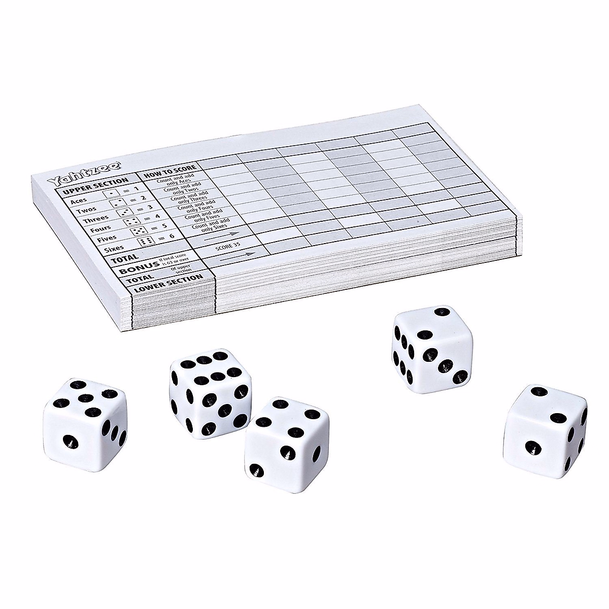 Hasbro Gaming Yahtzee Dice Game | Fast-Playing Board Games for Families | Strategy Games for Kids & Adults | Christmas Stocking Stuffers | 2+ Players | Ages 8+