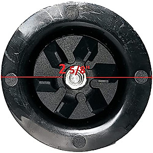 Blendin Replacement Blender Blade & Gasket Assembly Set, Compatible with Hamilton Beach Part # 990140200, Smoothie Smart Blender 56221 & 56222, Base Diameter: 2 5/8"