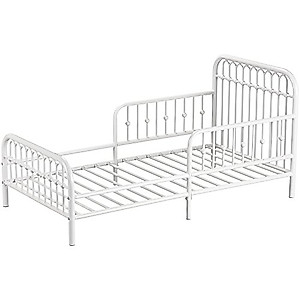 Little Seeds Monarch Hill Ivy Metal Toddler Bed, White
