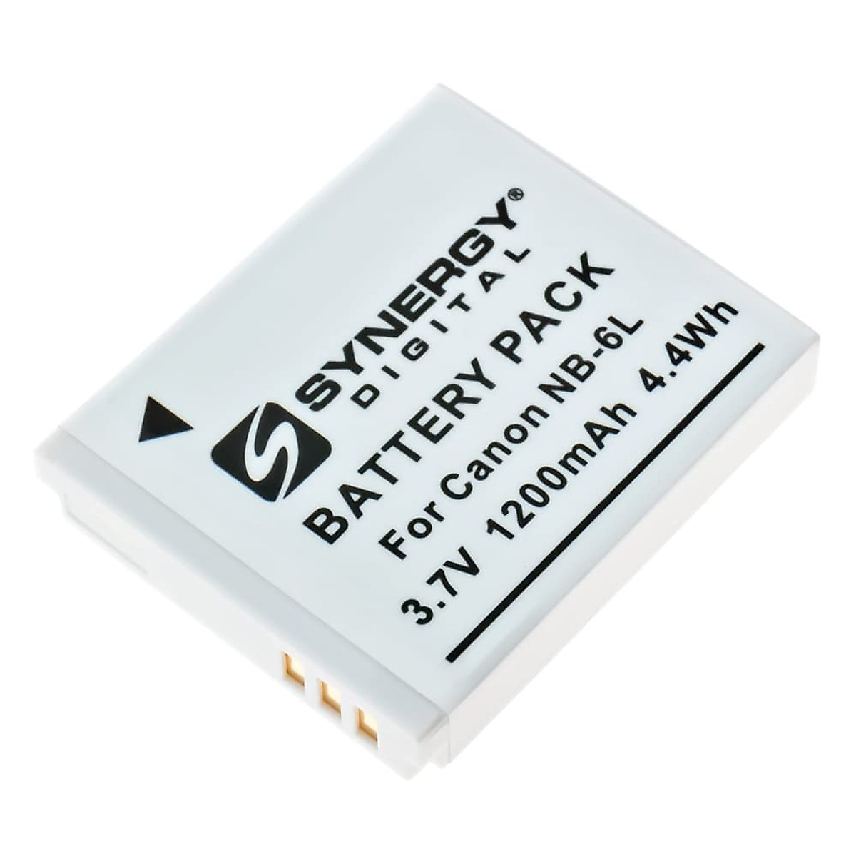 Synergy Digital Camera Battery, Compatible with Canon PowerShot SX540 HS Digital Camera, (li-ion, 3.7V, 1200 mAh) Ultra High Capacity, Replacement for Canon NB-6L Battery