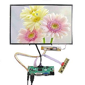 VSDISPLAY 17" 17.1" 17 17.1 inch 1920X1200 LCD Screen (One of LP171WU1 LP171WU2 LP171WU3 LTN170WU LTN170U1 LTN170U2 LTN170CT01 B170UW01 LTN170CT07) with HD-MI VGA DVI LCD Controller Board M.NT68676