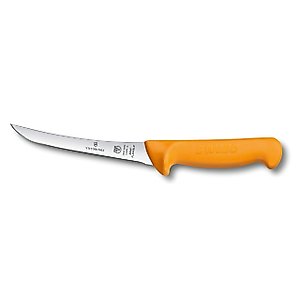 Victorinox Semi-Flexible Boning Knife, Yellow, Medium, 16 cm