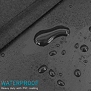 ZJYWSCH Grill Cover for Char-Griller Auto-Kamado Charcoal Grill E6480 Outdoor Waterproof AKORN Auto Kamado Cover 6455 Heavy Duty