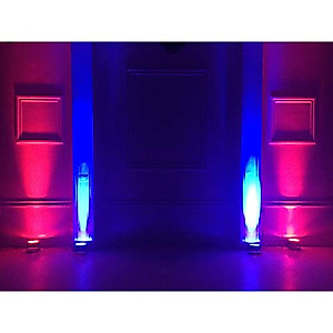 ADJ Products 1226200045 Mega Par Profile Plus, Multi-Use LED Par Can Lighting Fixture with RGB and UV MEG358