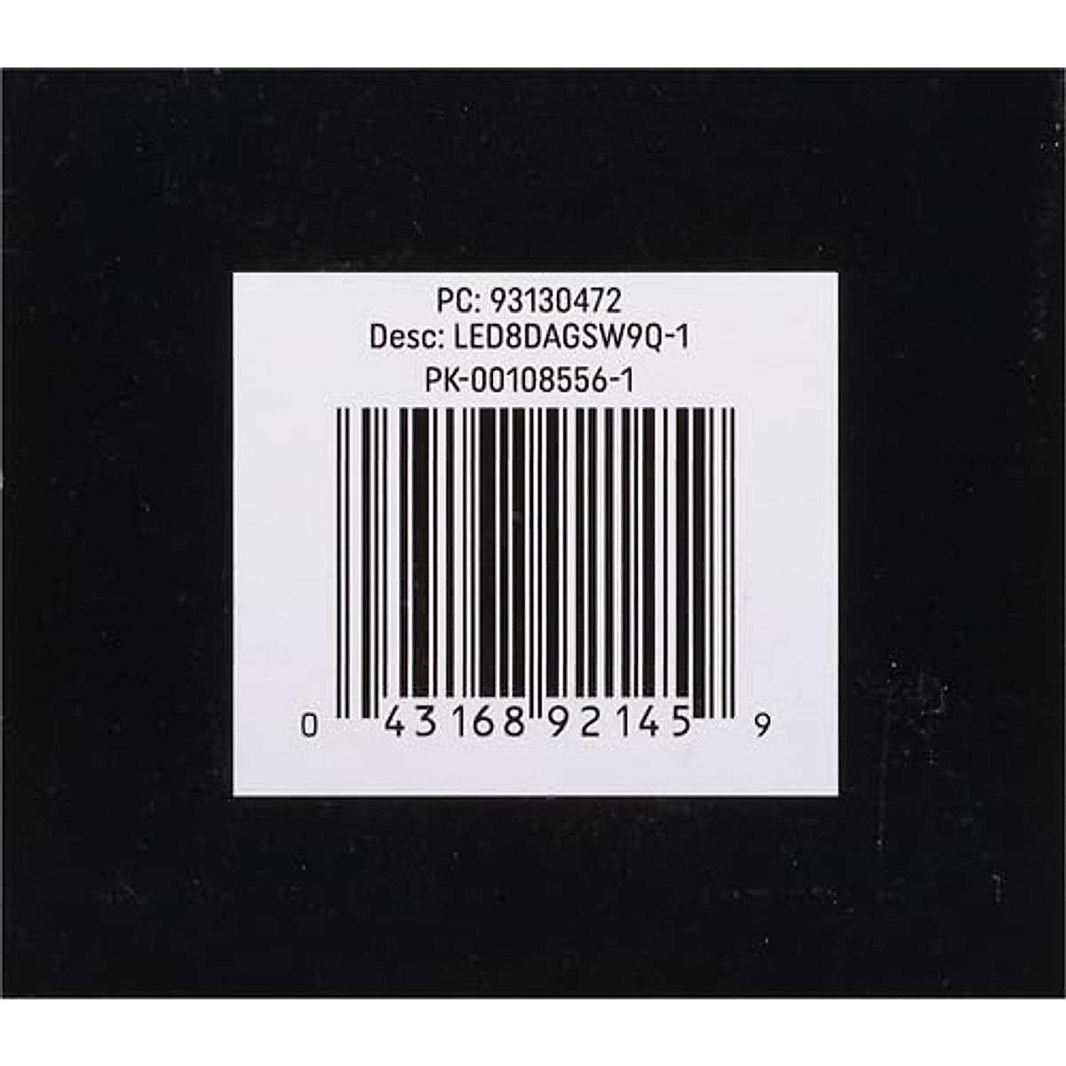 GE Lighting LED Outdoor Light Bulb, 10.5 Watt (60 Watt Equivalent) Soft White, Medium Base, Dimmable (1 Count)