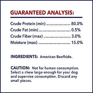 Pet Factory 100% Made in USA Beefhide 6-7" Assorted (Bones & Rolls) Dog Chew Treats - Natural Flavor, 10 Count/1 Pack