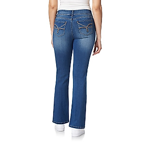 WallFlower Women's Ultra Slim Bootcut Mid-Rise Insta Soft Juniors Jeans, Hayden, 9