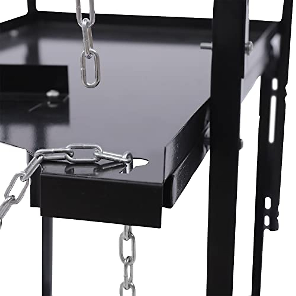 Futchoy Welding Trolly Cart，2-Tier Welding Cart Welder Portable Heavy Duty for Plasma Cutter Arc with Tank Storage Trolley Workshop Organizer