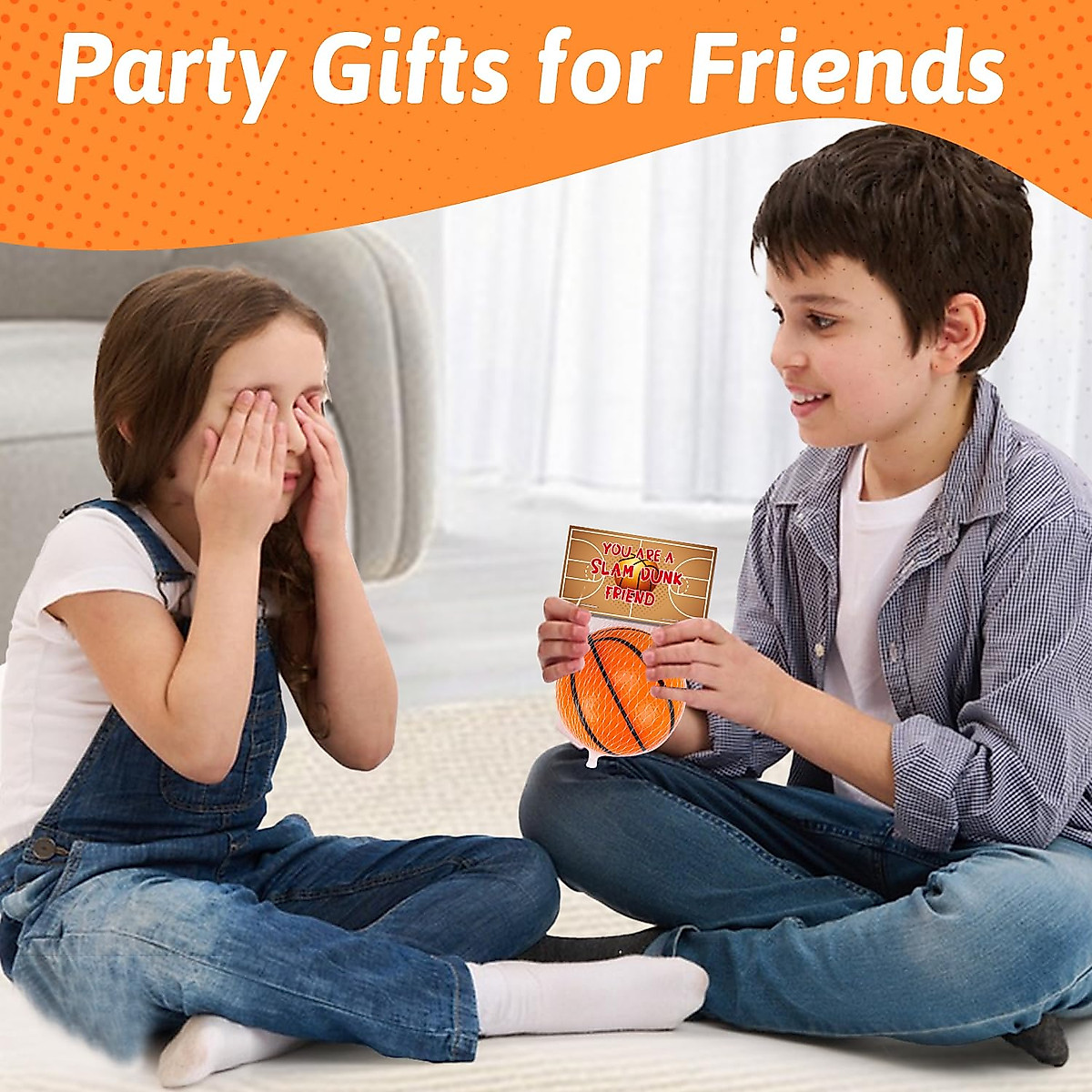 16 PCS Stress Balls Foam Bouncy Balls Stress Relief Pinata Filler Goodie Bag Stuffers Gift Card Basketball Football Party Favors for 4-8 8-12 Treasure Box Toddler Bulk Toys Classroom Kids Prizes