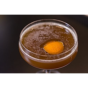 Crafthouse By Fortessa Professional Barware by Charles Joly, Etched Schott Zwiesel Tritan 8.8 oz Cocktail, Set of 4, 4 Count (Pack of 1), Coupe Glass