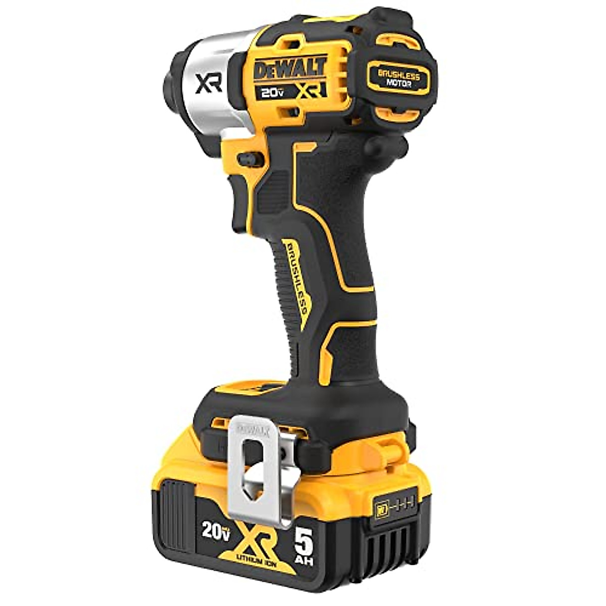 DEWALT 20V MAX Impact Driver, Cordless, 3-Speed, Battery and Charger Included (DCF845P1)