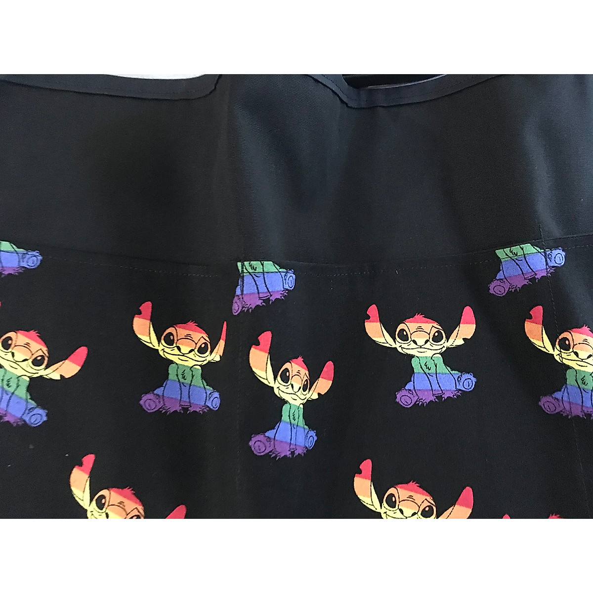 Waitress or Server, cute Stitch, 3 Pocket Half Apron, Check out 300 more aprons @ (handmade Janet Apron) restaurant cooking kitchen