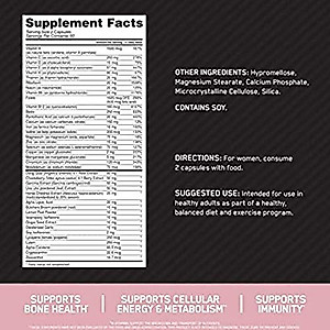Optimum Nutrition Omega 3 Fish Oil, 300MG, Brain Support Supplement (200 softgels) with Opti-Women, Womens Daily Multivitamin Supplement (120 count) - Bundle Pack