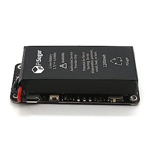 Pisugar S Portable 1200 mAh UPS Lithium Battery Pwnagotchi Power Module Power Supply for Raspberry Pi-Zero W/WH Model Accessories handhold(Not Include Raspberry Pi)