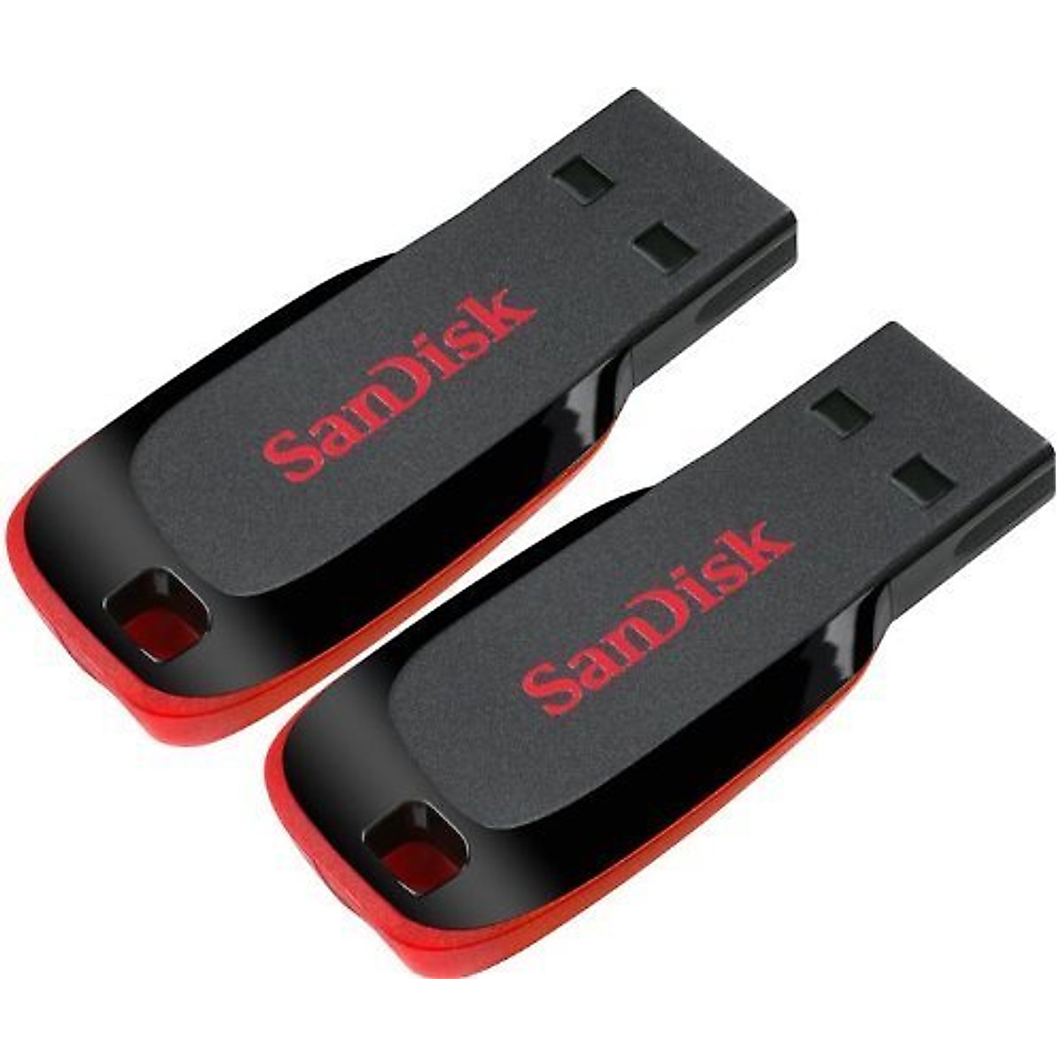 SanDisk Cruzer 16GB (8GB x 2) Cruzer Blade USB 2.0 Flash Drive Jump Drive Pen Drive Sdcz50 - Two Pack