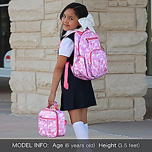 mibasies Cat Lunch Bag and Girls Backpack