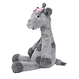 Lambs & Ivy Giraffe and a Half Gray Plush Stuffed Animal Toy - Skylar
