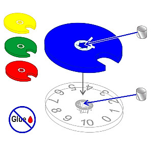 LITKO Multi-Color Dial Set | Life Counter | Point Tracker | Turn Tracker | Wound Counter
