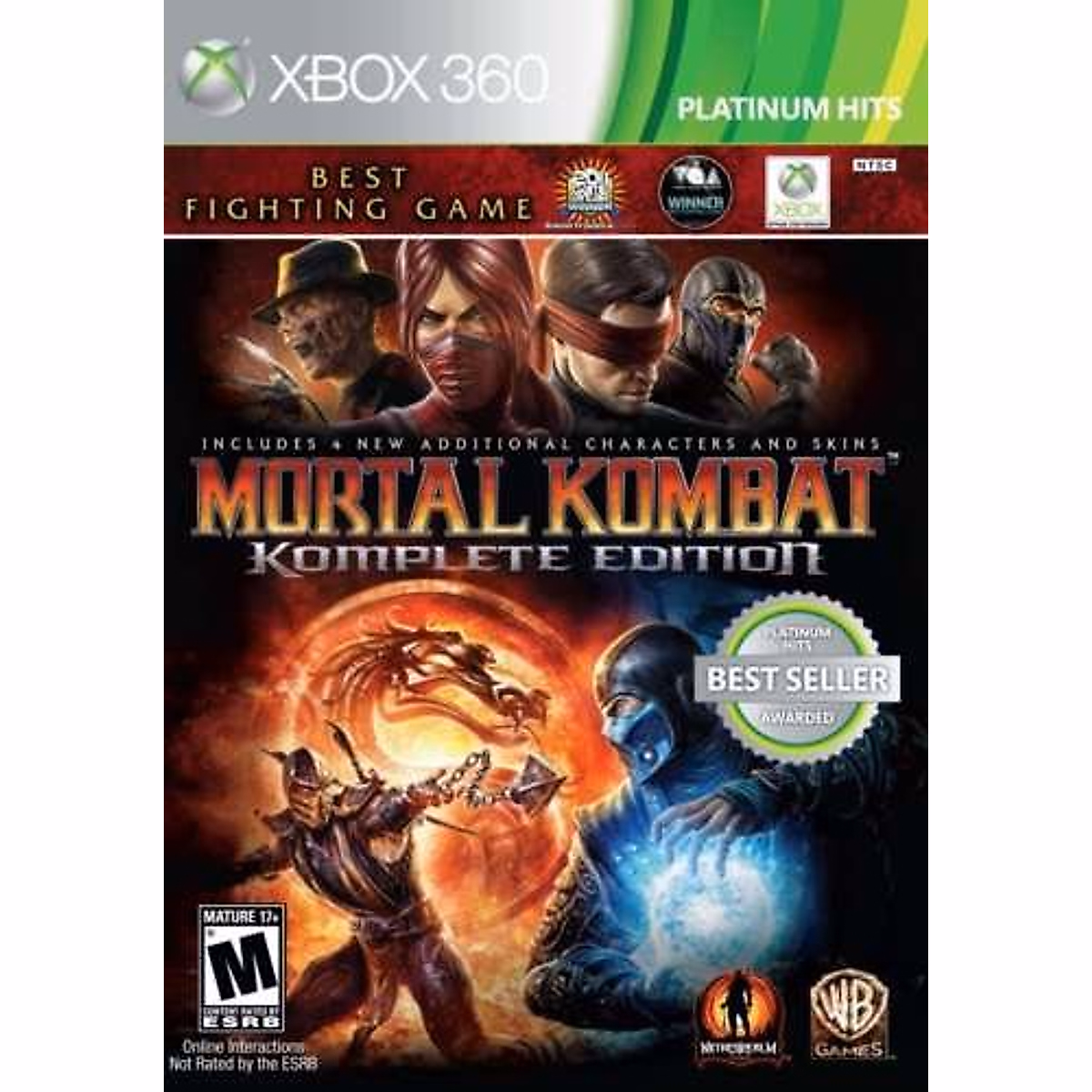 Mortal Kombat Komplete Edition Xbox 360 New
