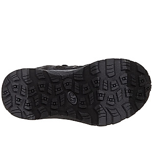 Merrell Oakcreek Mid Lace WTRPF Hiking Boot, Black/Grey, 2 US Unisex Big Kid