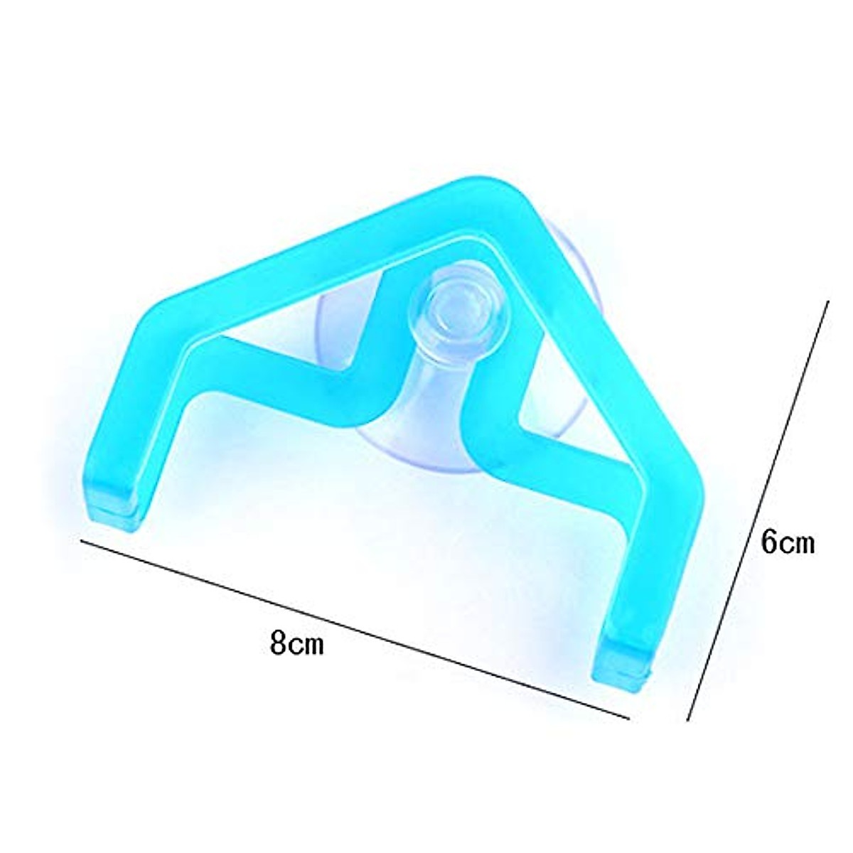 PULABO DurableSponge Holder, Kitchen Sink Caddy Suction Cup Holder for Sponges, Soap, Scrubbers, Cleaning Brush Blue