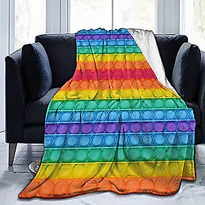 Ultra-Soft Blanket 3D Printing Flannel Throw Blanket for Couch Sofa Bed Throw Size Super Cozy and Comfy for All Seasons 1-50"x40"