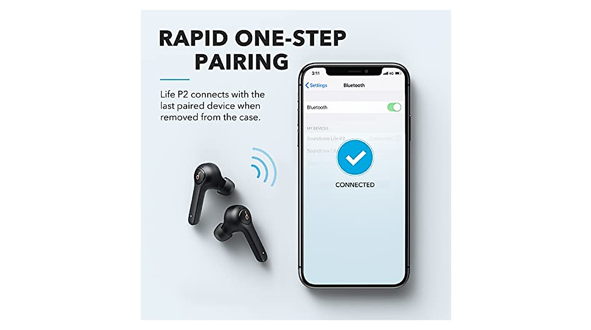 Soundcore Anker Life P2 True Wireless Earbuds with 40H Playtime