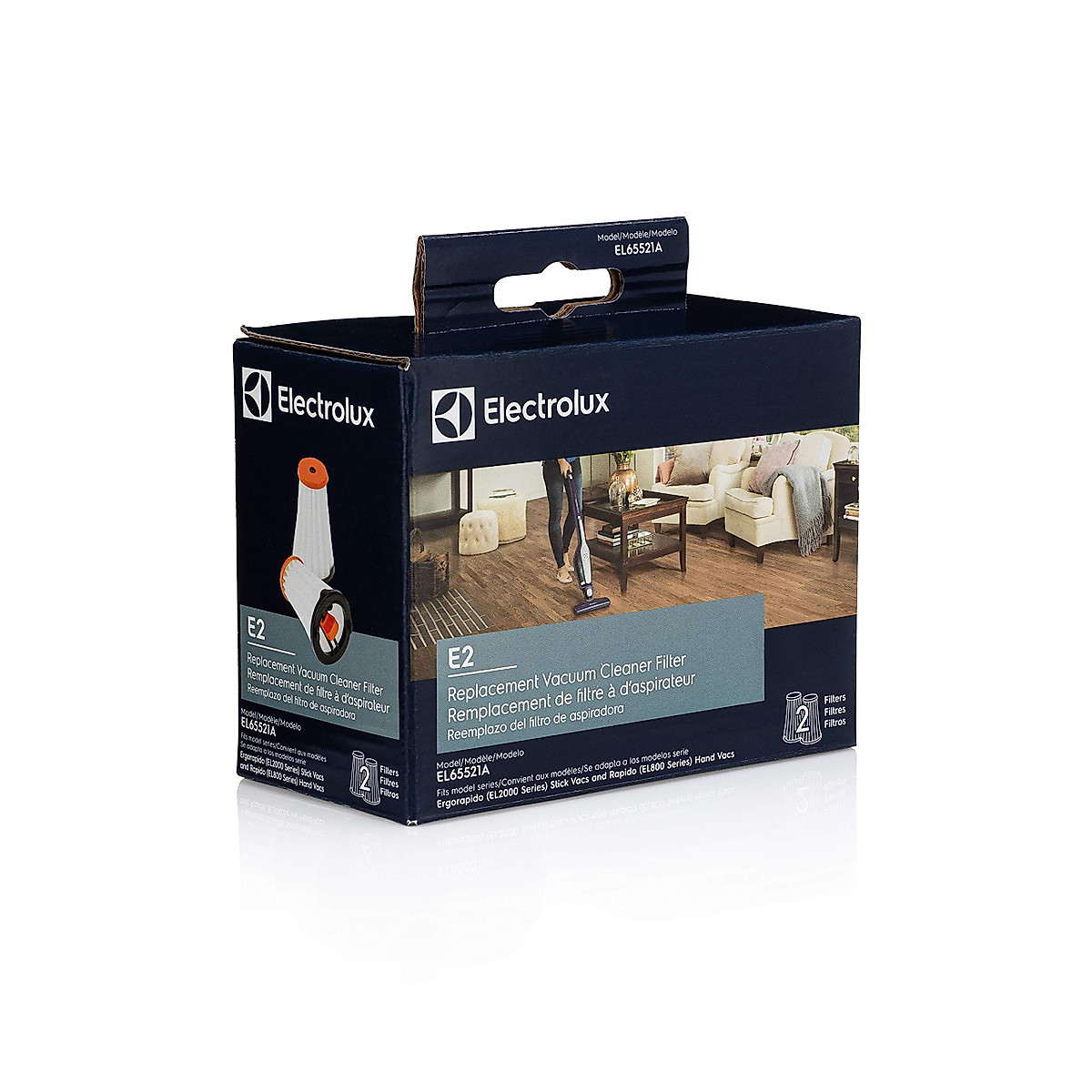 Electrolux Style EL65221A E2 Vacuum Filter, 2 Piece