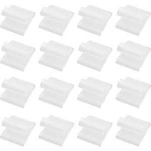 JCBIZ 100PCS Balloon Clips Ties V Type Sealing Clips for Wedding Birthday Party Balloon Decoration Supplies
