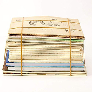 240 Pack Large Rubber Bands, Esee Heavy Duty Trash Can Band, Strong Elastic Bands for Office Supply, Garbage Cans, File Folders, Size 8 Inches