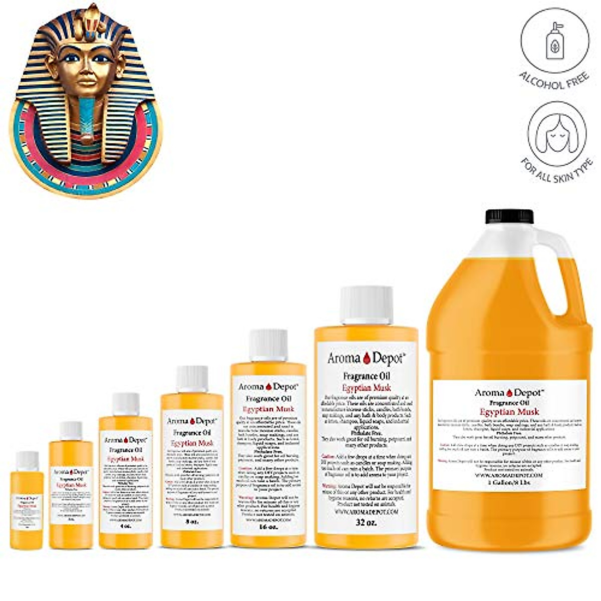 1 oz. Egyptian Musk Spray Perfume/Skin Body Fragrance Oil. Our Interpretation, Pure-Uncut. Add a Few Drops to Your Aromatherapy Diffuser. Smell Good All Day, Any Day!