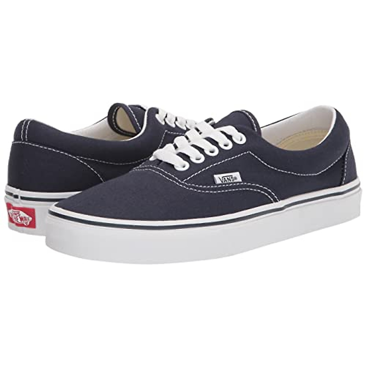 VANS VEWZNVY Unisex Era Shoes, Navy, 9 B(M) US Women / 7.5 D(M) US Men