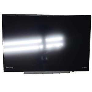 14" WQHD 2560x1440 LCD Panel IPS LED Touch Screen Display with Bezel Frame and Touch Control Board Assembly for Lenovo Thinkpad X1 Carbon 2nd Gen.FRU:00HN842