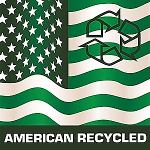 Roaring Spring Wide College Ruled Legal Pad, 2 Pack, 11" x 9.5" 40 Sheets, White, Landscape Orientation Notepads, Made in USA