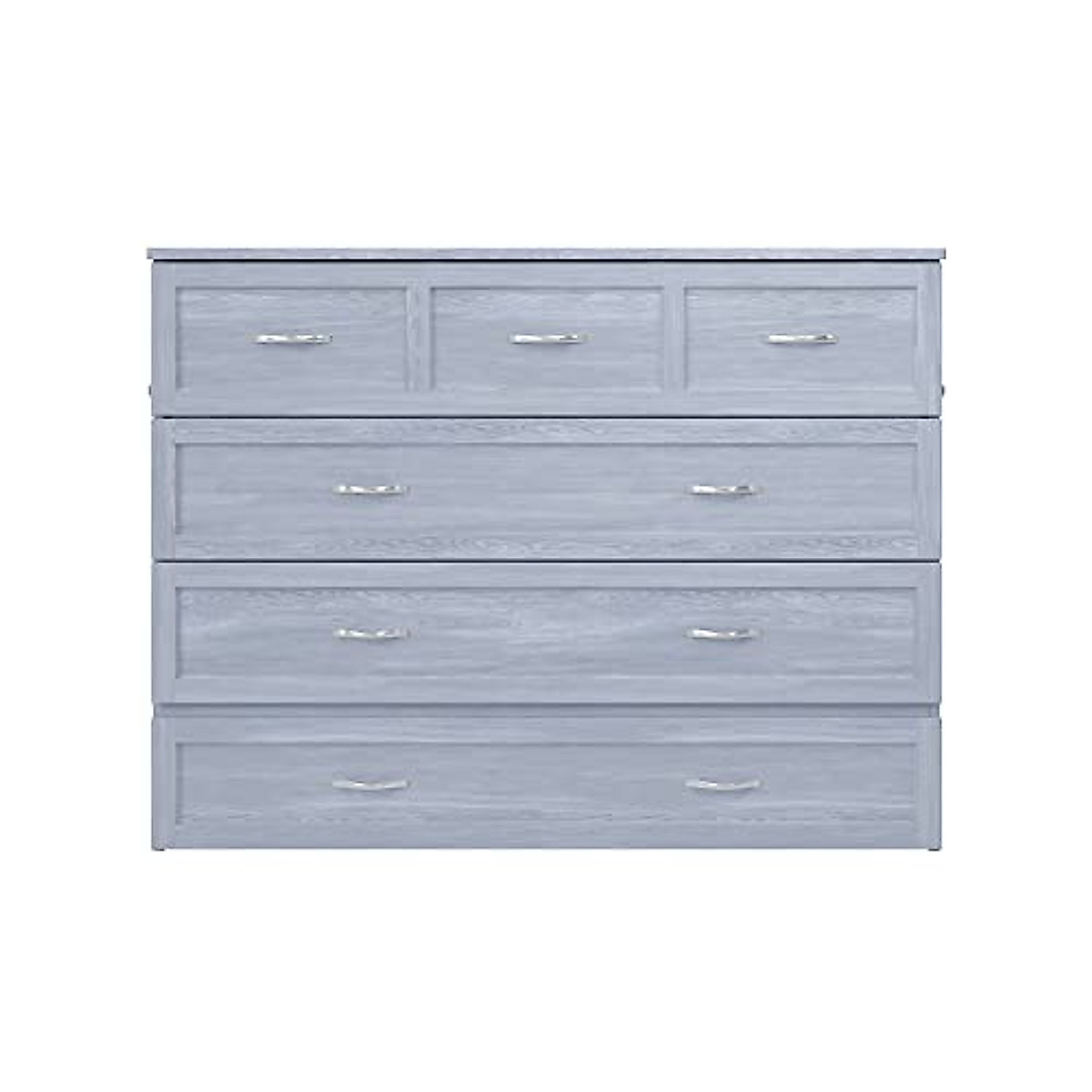 AFI,Northfield Murphy Bed Chest, Full, Driftwood