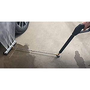 M MINGLE Pressure Washer Undercarriage Cleaner, Under Car Washer, with Swivel Wheel and 2 Extension Wand, 4000 PSI