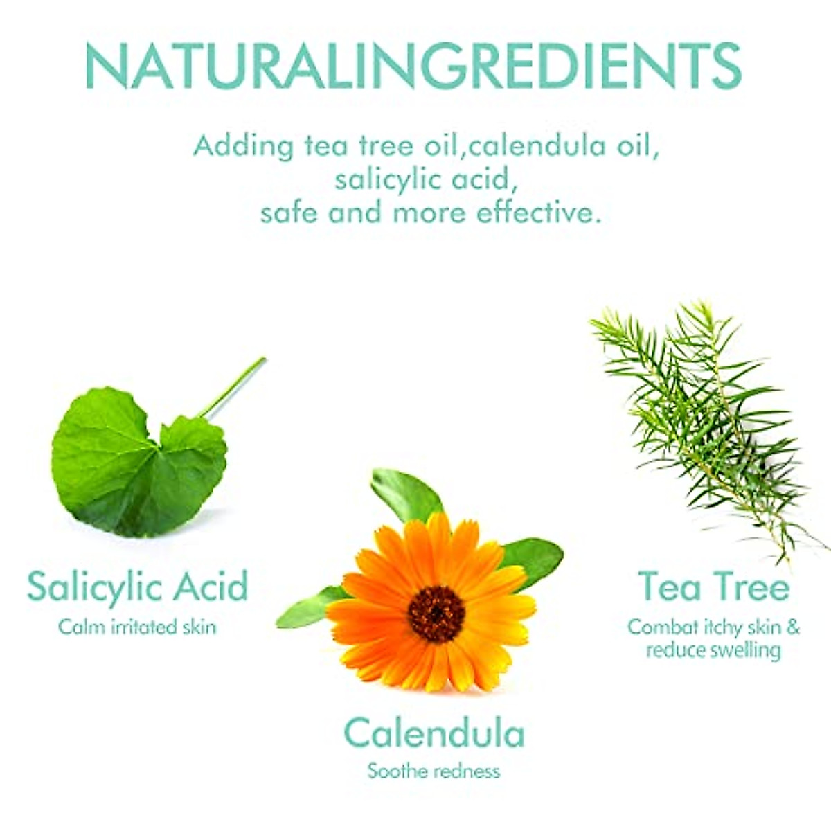 Mandabloom Acne Pimple Patches, 6 Sizes 104 Patches for Large Zit Breakouts, Acne Patches for Face, Chin or Body, Hydrocolloid Bandages Acne Treatment with Tea Tree & Calendula Oil & Salicylic Acid