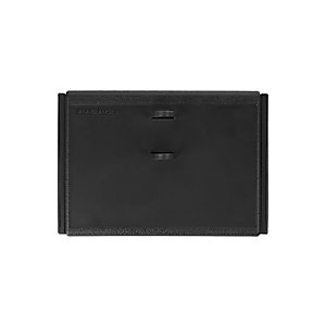 AT-A-GLANCE Products - AT-A-GLANCE - Compact Desk Calendar Base for 3 x 3-3/4 Refill, Black - Sold As 1 Each - Two rings lock in a looseleaf calendar refill.