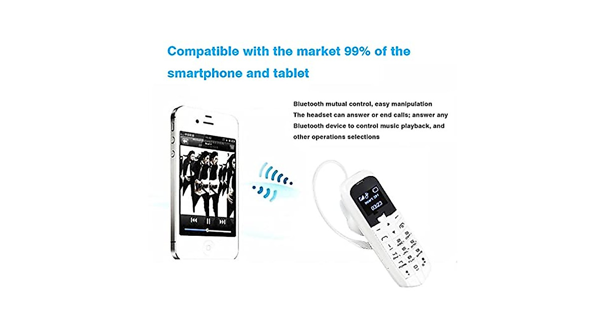 SAYGOHY World Smallest Cell Phone for Seniors & Kids