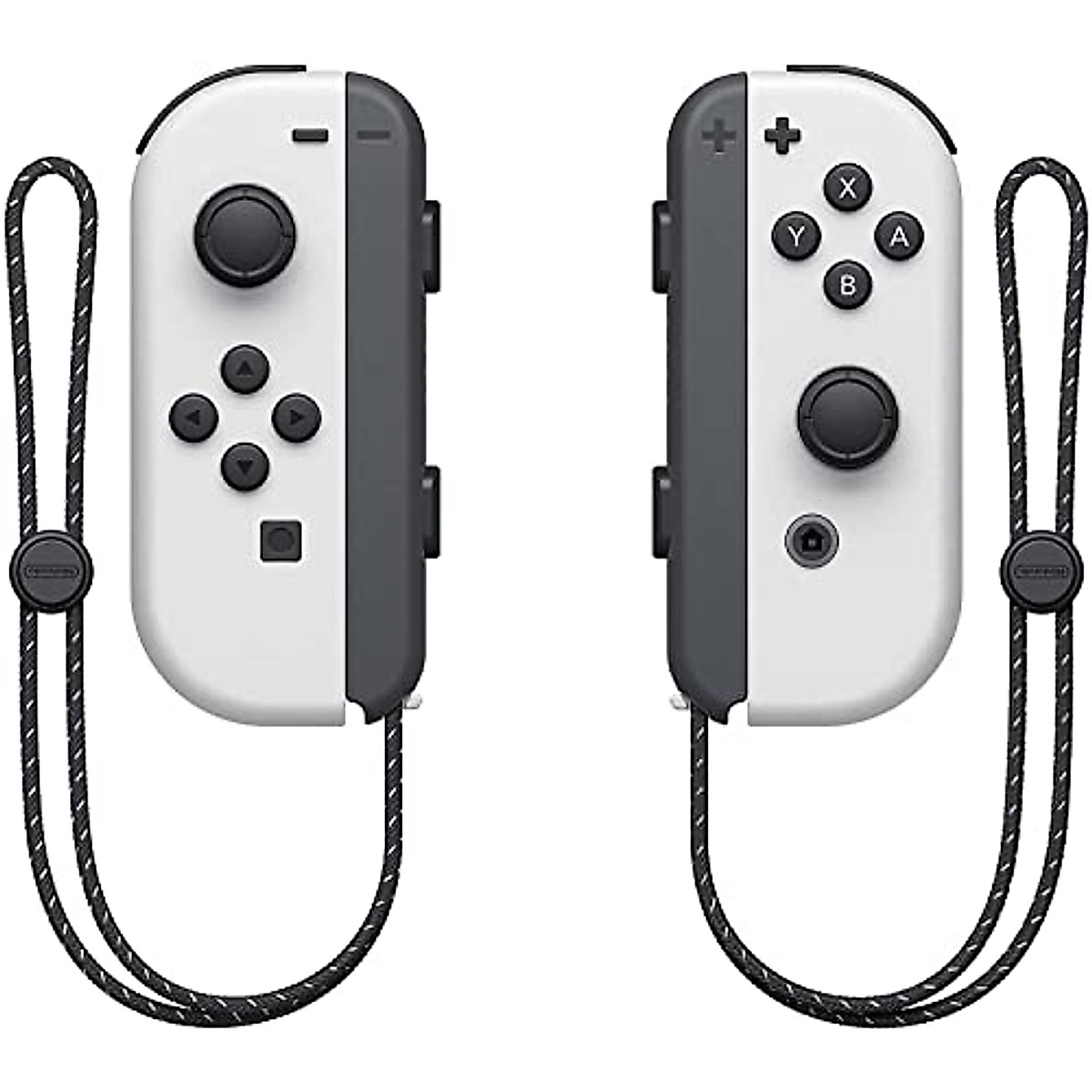 PURTCH Newest 2022 Model Switch OLED Display with White Controllers and Dock - 7" 1280 x 720 OLED Touchscreen Display, 64GB Internal Storage, 802.11AC WiFi, Bluetooth 4.1, Ethernet, Type-C