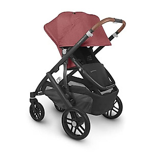 Vista V2 Stroller - Lucy (Rosewood mélange/Carbon/Saddle Leather)