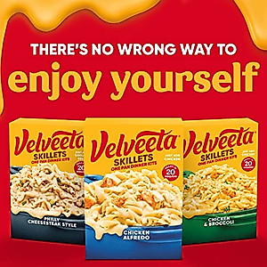 Velveeta Cheesy Skillets Chicken Alfredo Meal Kit (12.5 oz Box)
