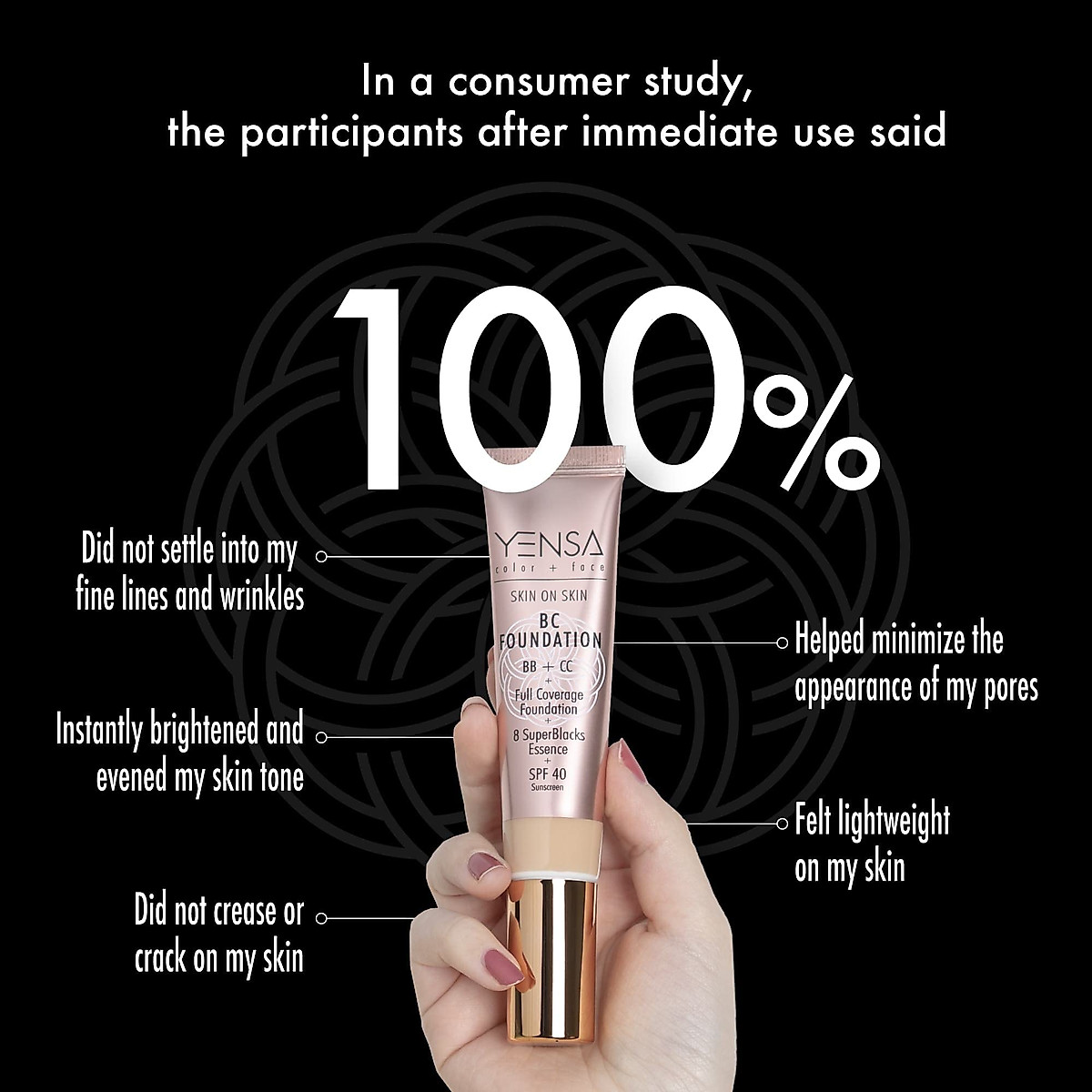 YENSA Skin on Skin BC Foundation Medium Warm