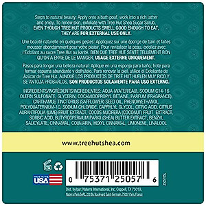 Tree Hut Shea Moisturizing Body Wash Coconut Lime, 17oz, Ultra Hydrating Body Wash for Nourishing Essential Body Care