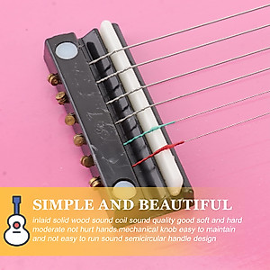 Toddmomy 23 Inch Kids Guitar 6 String Toddler Guitar Beginner Guitar Kids Acoustic Guitar 6 String Guitar for Kids Children Music Instrument