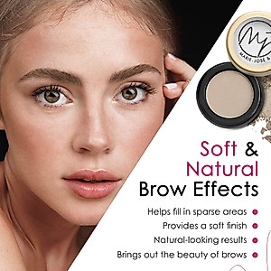 Marie-José & Co Blond Eyebrow Powder with a Soft Finish for Naturally Looking Brows all Day