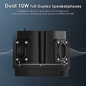 NexiGo Meeting 360, 8K Captured AI-Powered Framing & Speaker Tracking, 1080p HD 360-Degree Smart AIO Video Conference Camera, 8 Noise-Cancelling Microphones, and Speaker
